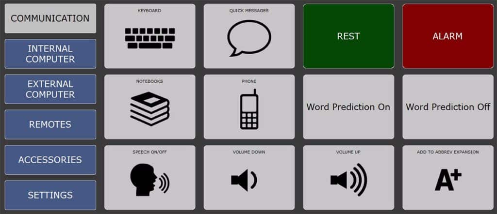 Additional Vocabulary for Accent AAC Devices