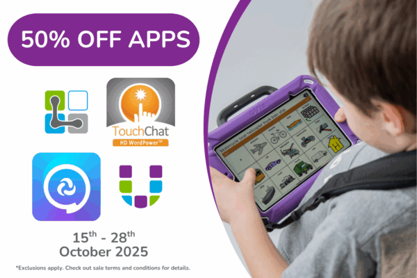 AAC App Sale: 50% off our AAC Apps